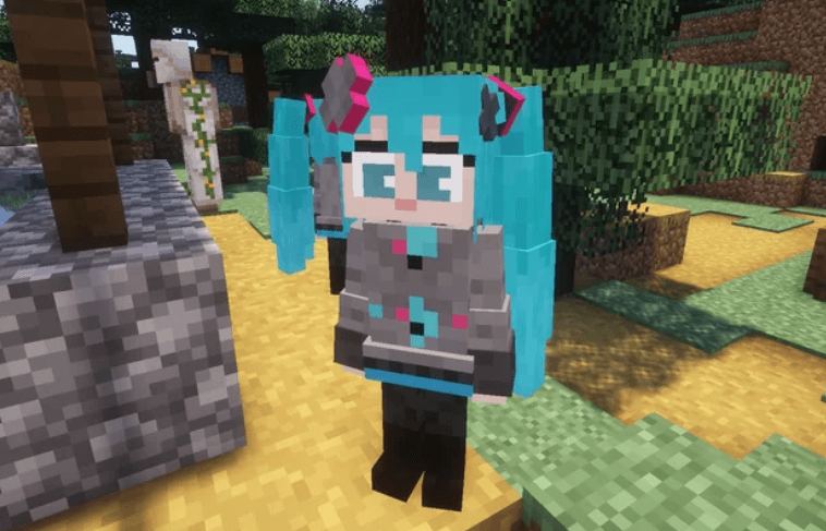 Hatsune Miku Villagers - Gallery - Minecraft Resource Packs - CurseForge