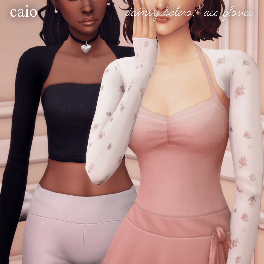 Dainty Bolero (Caiocc) - Gallery - The Sims 4 Create a Sim - CurseForge