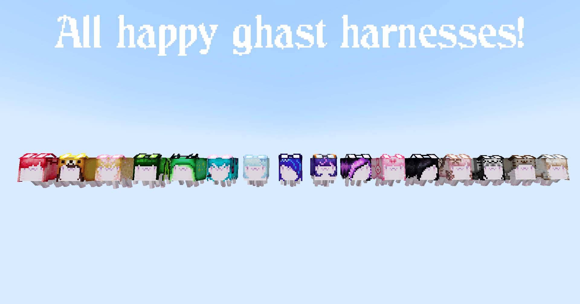 Luvstar’s Kawaii Happy Ghasts - Gallery - Minecraft Resource Packs - CurseForge