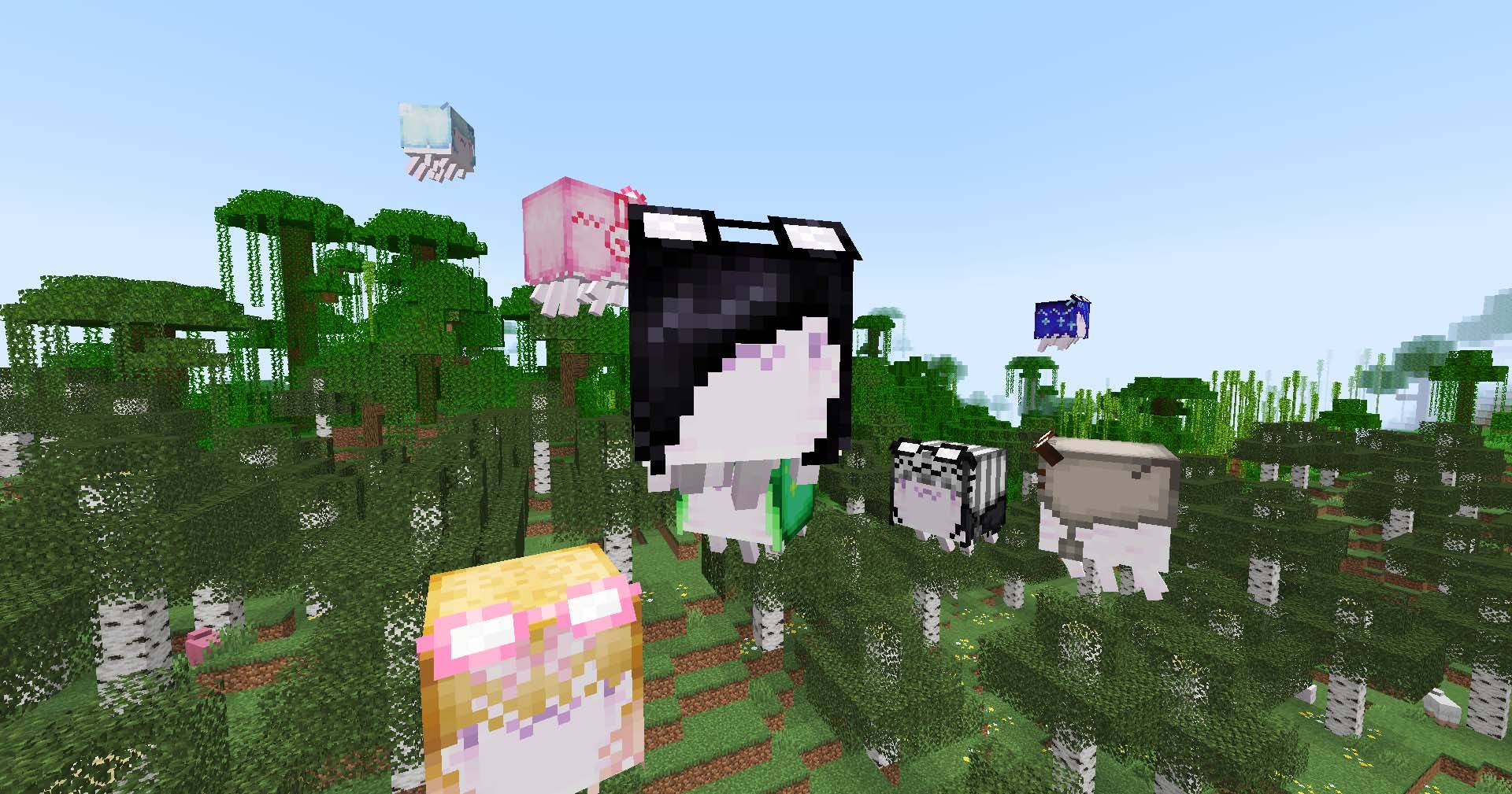 Luvstar’s Kawaii Happy Ghasts - Gallery - Minecraft Resource Packs - CurseForge