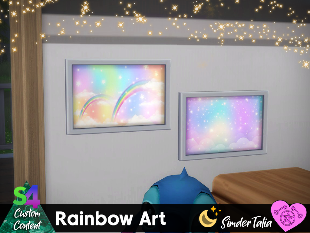 Rainbow Art - Gallery - The Sims 4 Build / Buy - CurseForge