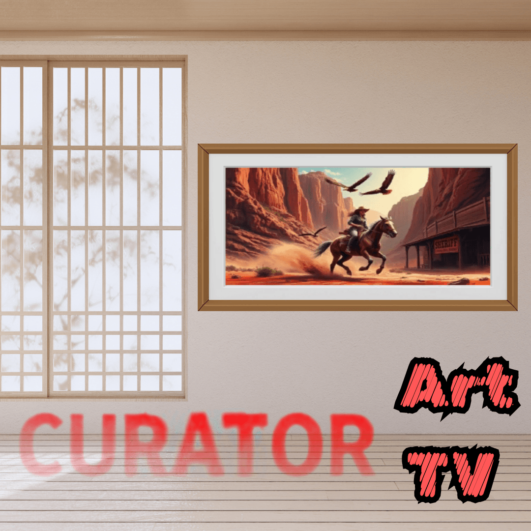 Curator TV art CT001 Base game compatible - The Sims 4 Build / Buy ...
