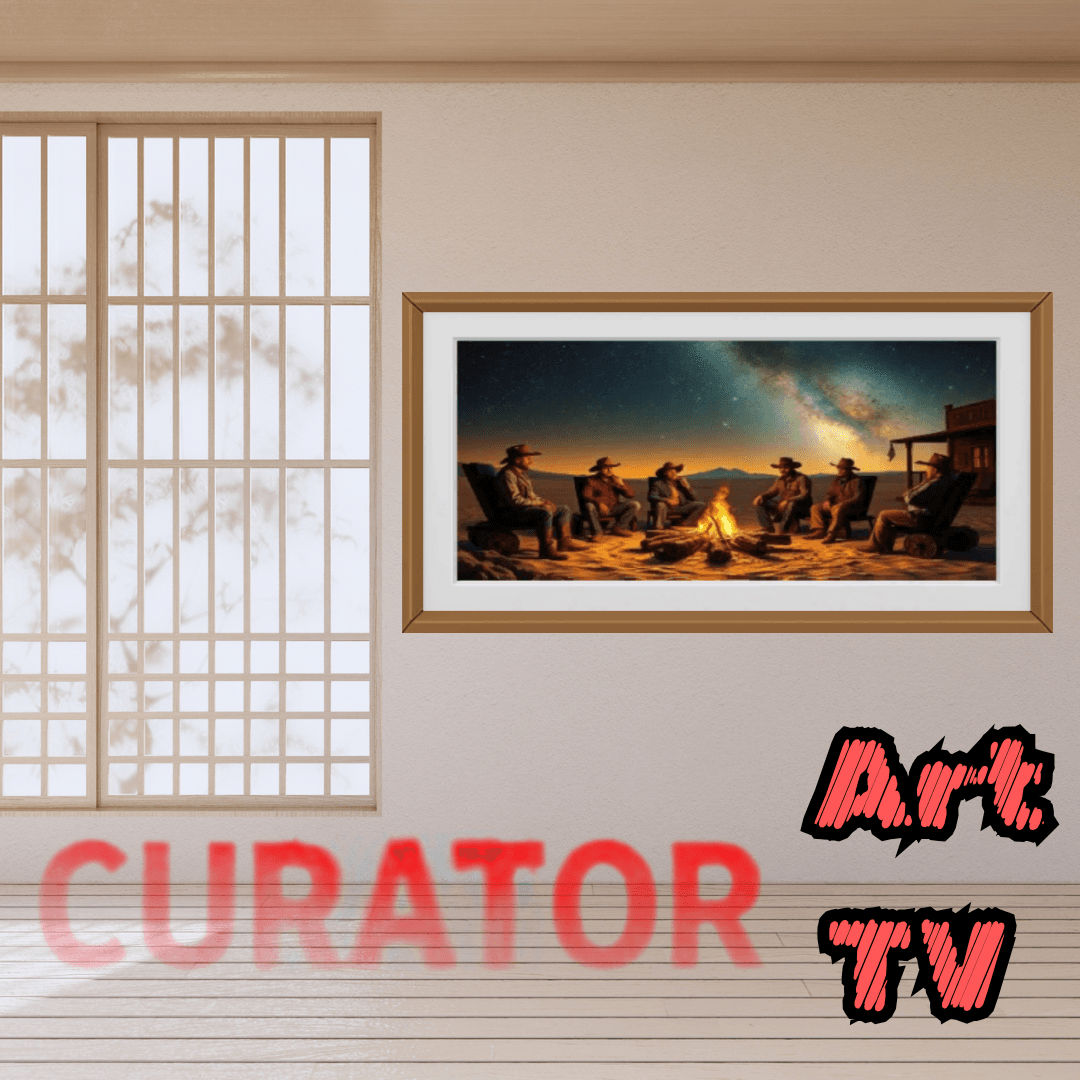 Curator TV art CT001 Base game compatible - The Sims 4 Build / Buy ...
