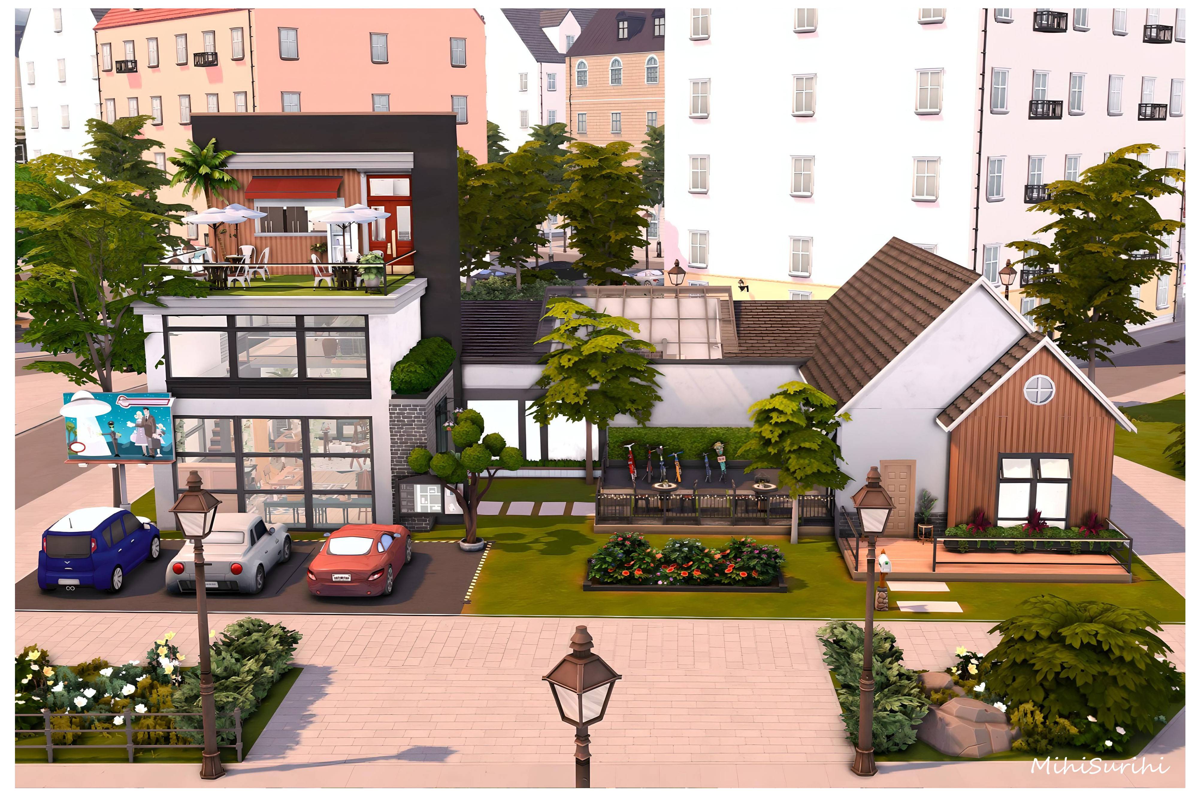 Luina Business And House (Art Class, Small Cafe, And House) NO CC - The ...