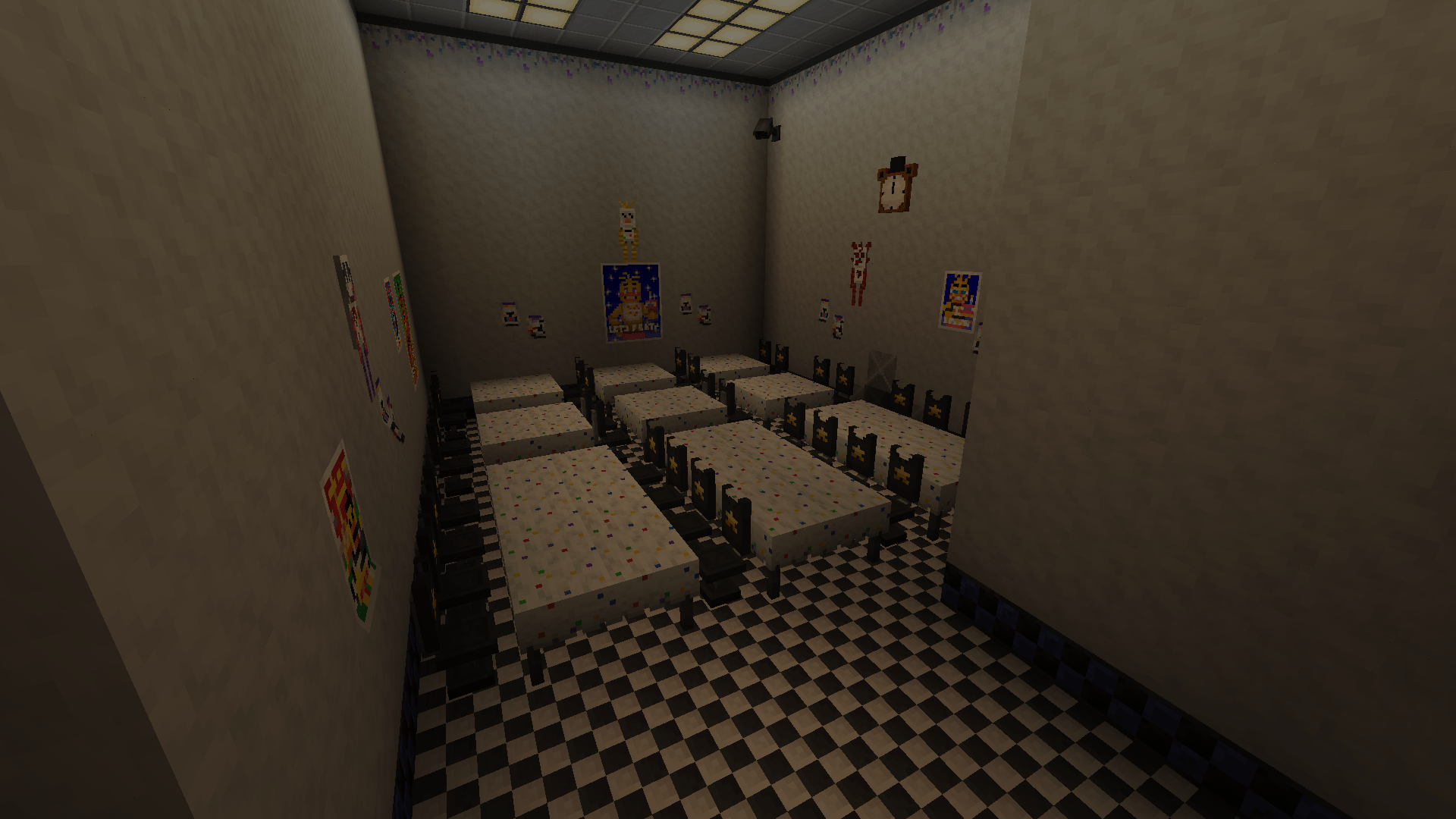 PenguinMinerGman's Custom FNAF 2 Pizzeria - Gallery - Minecraft Worlds ...