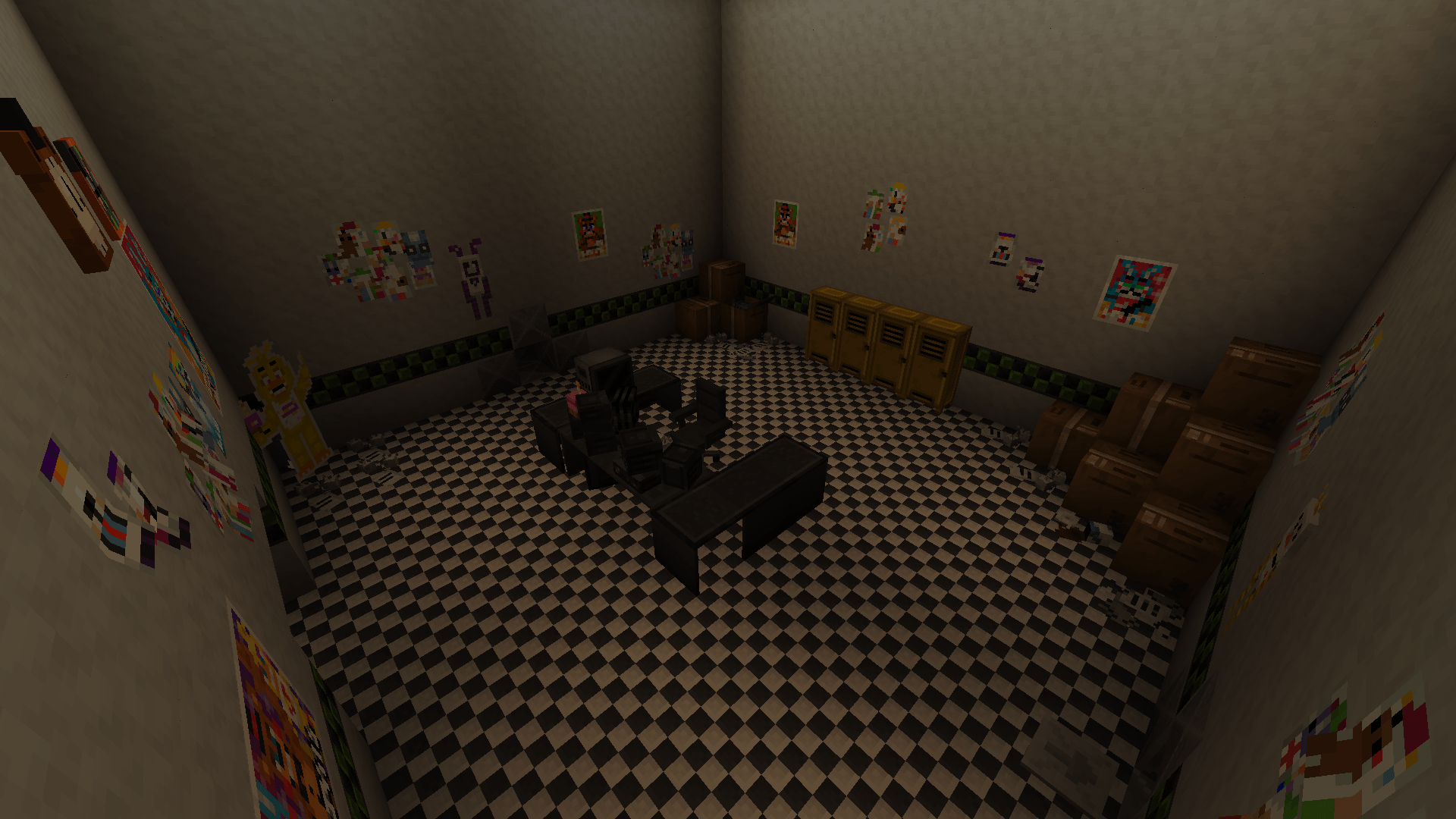 PenguinMinerGman's Custom FNAF 2 Pizzeria - Gallery - Minecraft Worlds ...