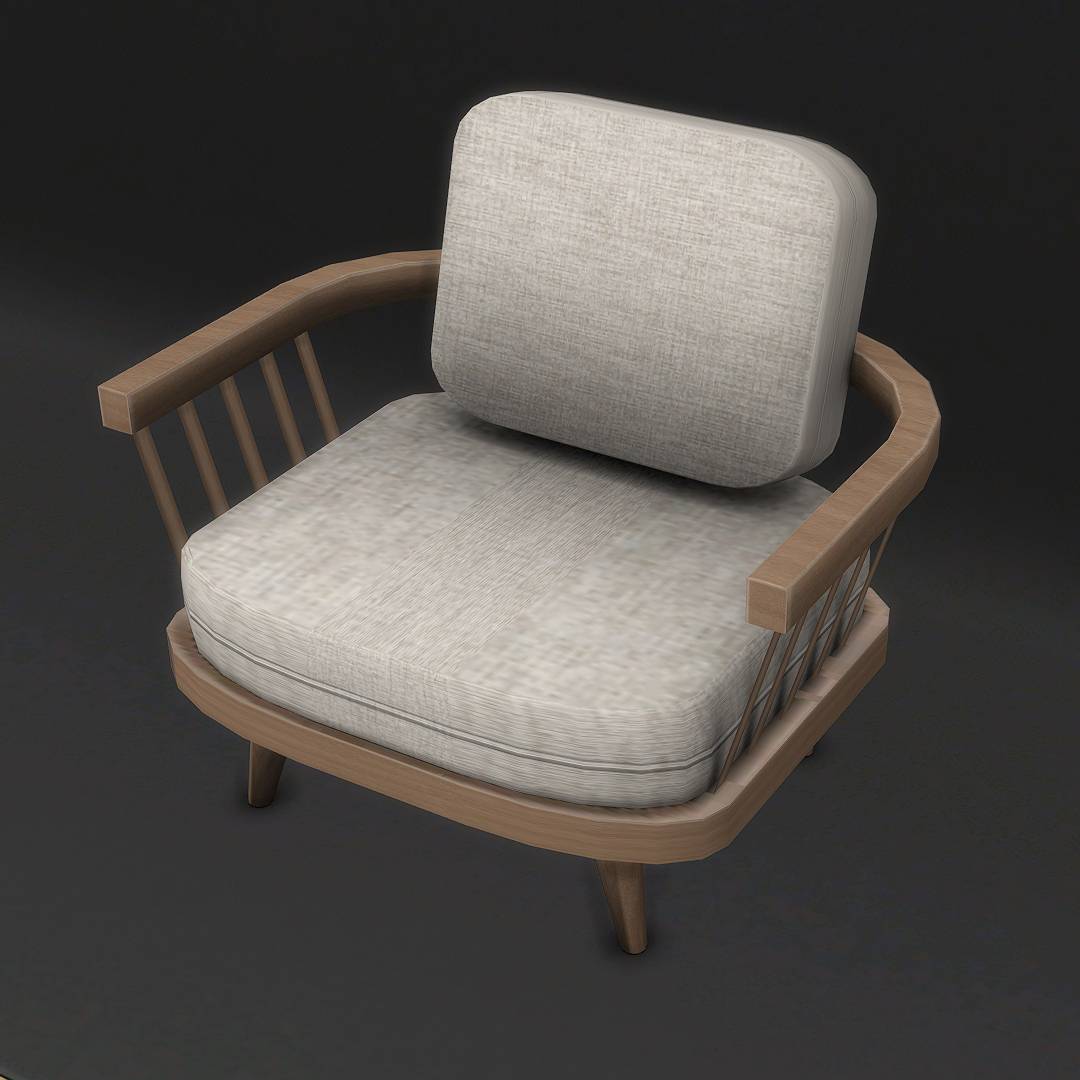 Cozy Retro Chair - Gallery - The Sims 4 Build / Buy - CurseForge