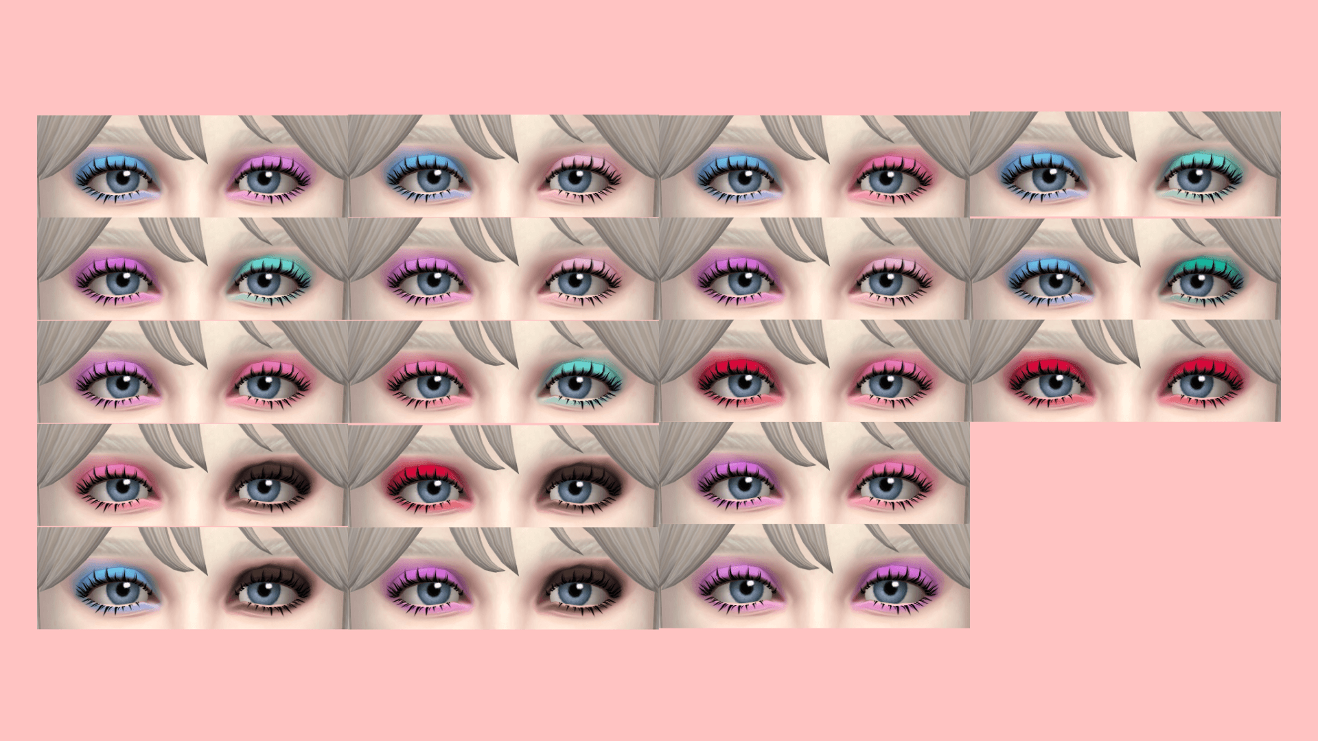 Duo Eyeshadow - Gallery - The Sims 4 Create a Sim - CurseForge