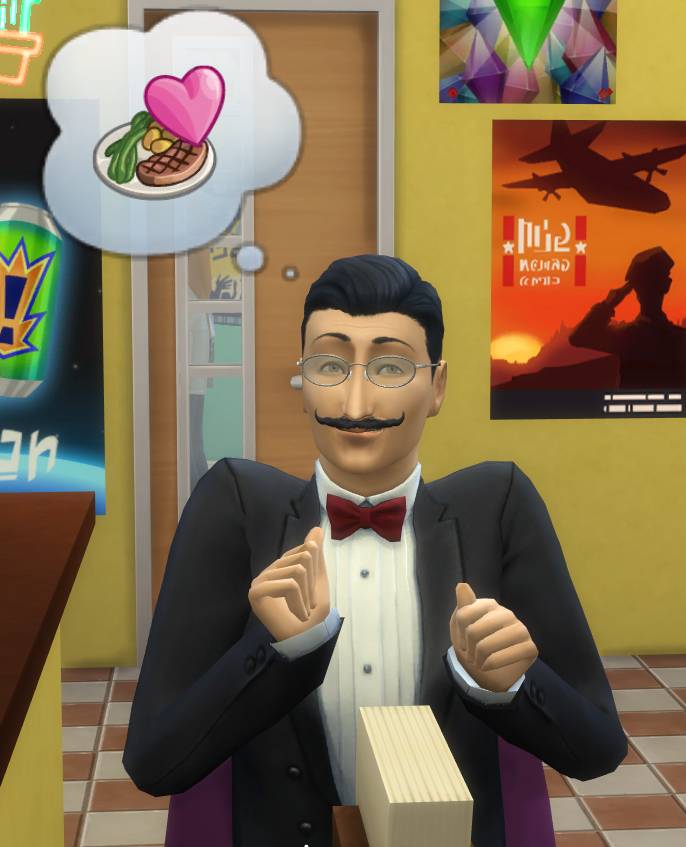 Restaurant Critic Role Outfit Disabled - The Sims 4 Mods - CurseForge