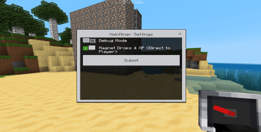 VeinMiner V0.7 - Gallery - Minecraft Bedrock Scripts - CurseForge