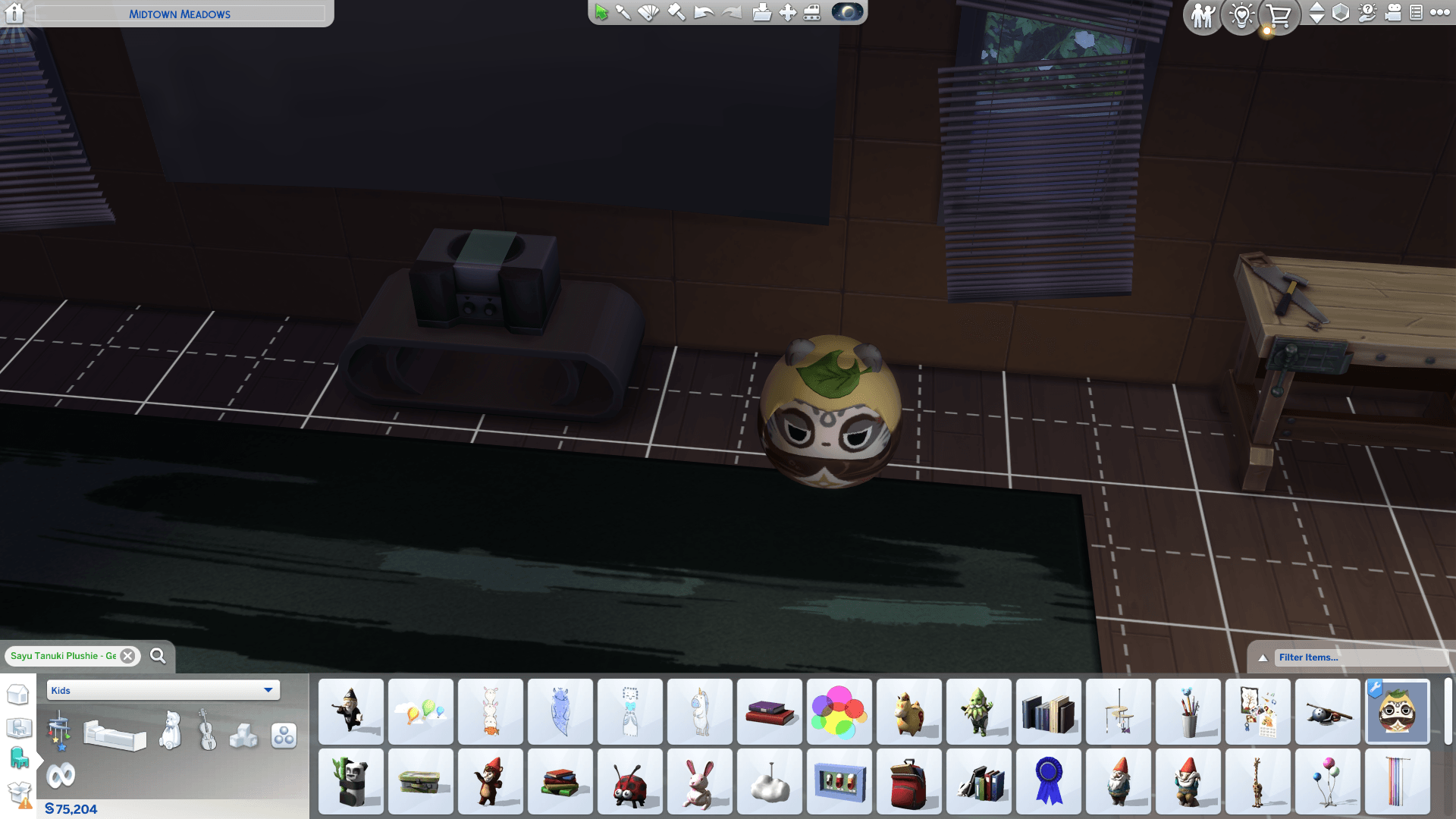 Sayu Tanuki Plushie (Genshin Impact) - Gallery - The Sims 4 Build / Buy ...