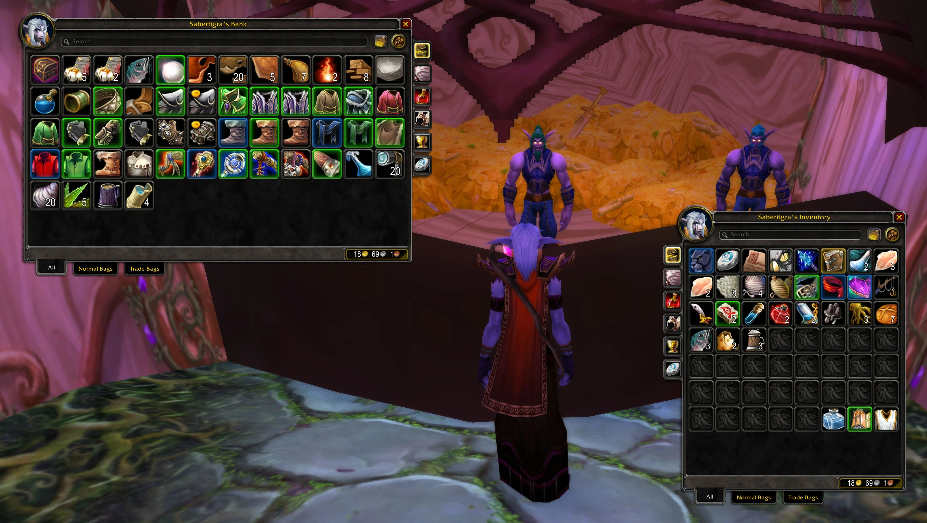 Bagnonium (formely Combuctor) - World of Warcraft Addons - CurseForge