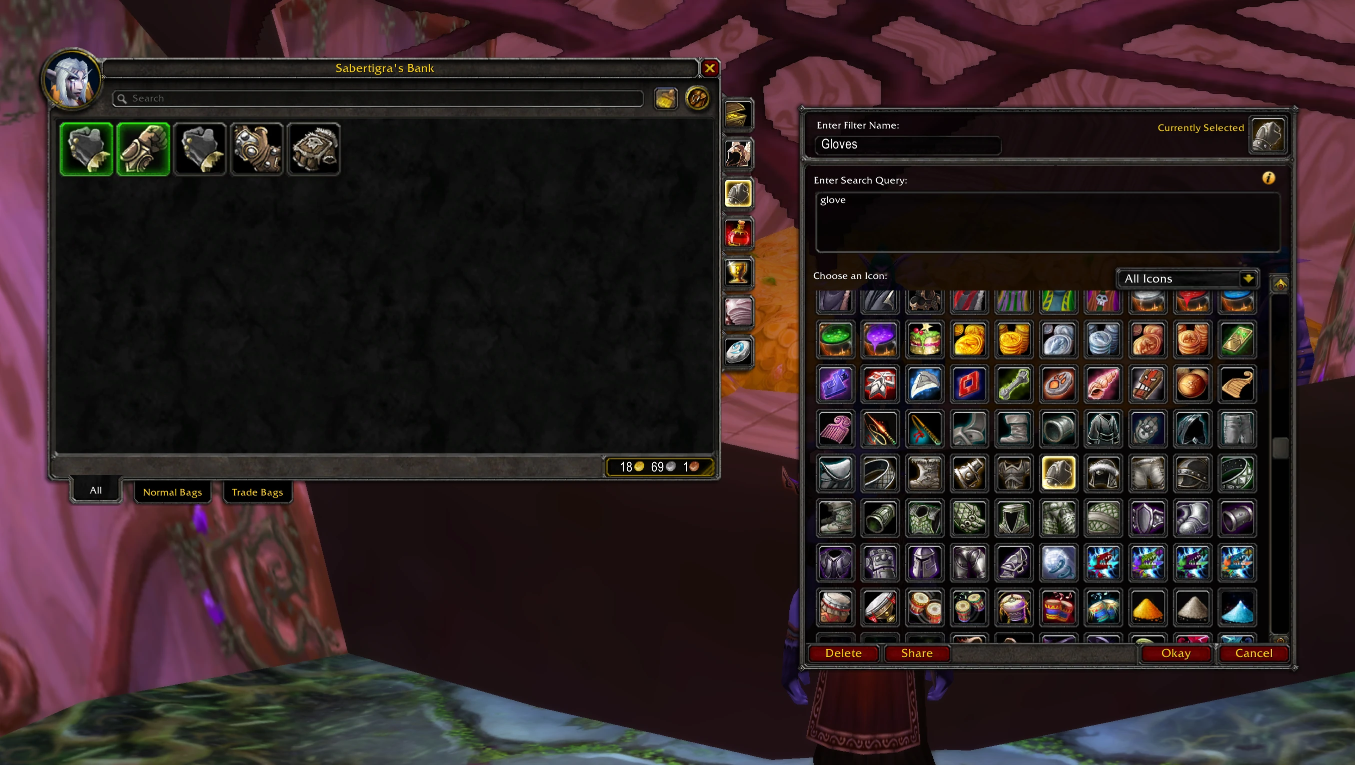 Bagnonium (formely Combuctor) - World of Warcraft Addons - CurseForge