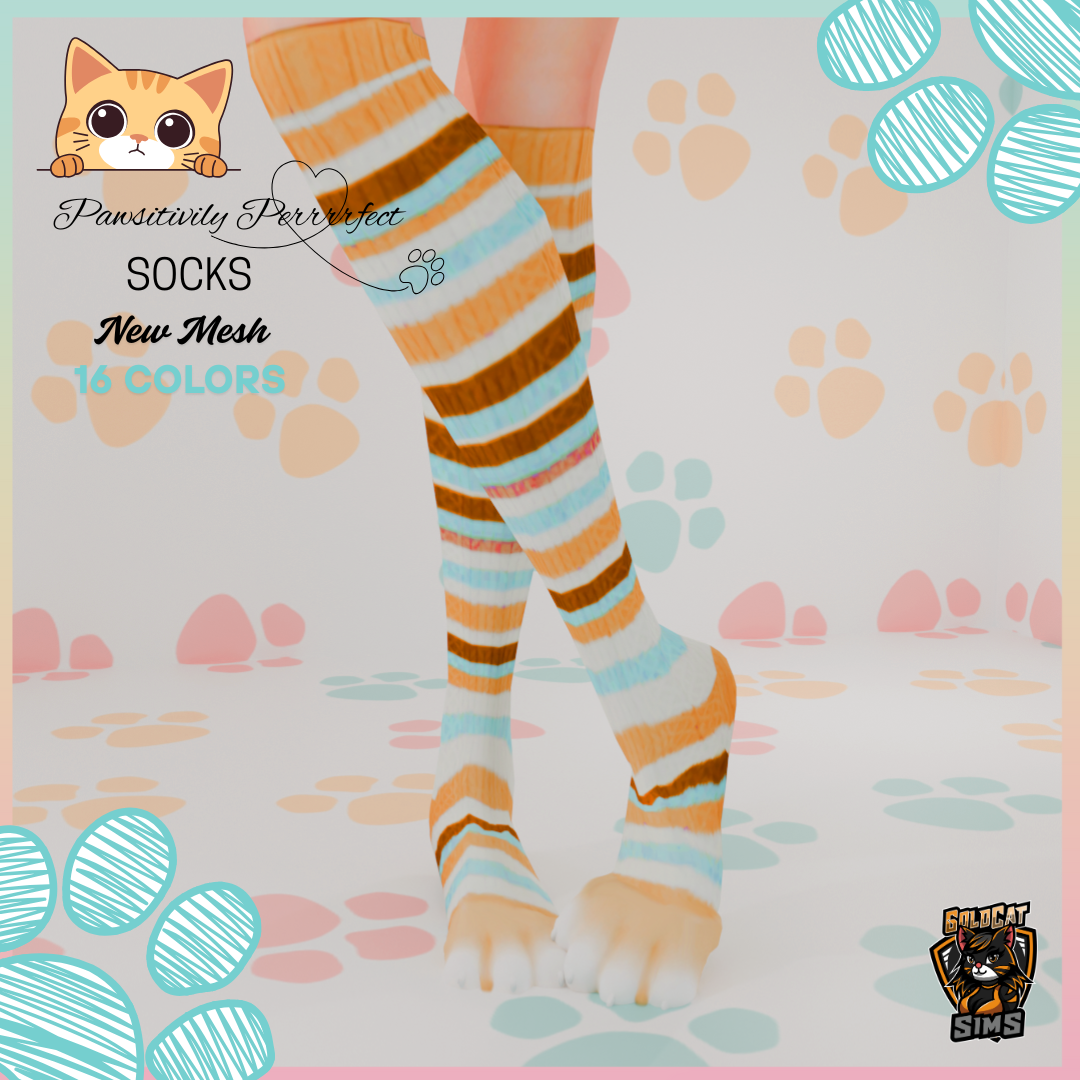 Pawsitively Perrrfect Socks - Gallery - The Sims 4 Create a Sim ...