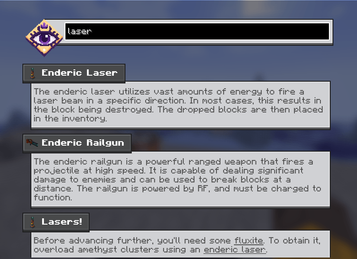 Oracle Index - Gallery - Minecraft Mods - CurseForge