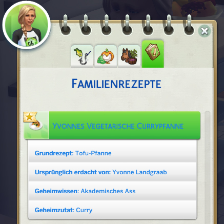 More Family Recipe Ingredients - The Sims 4 Mods - CurseForge