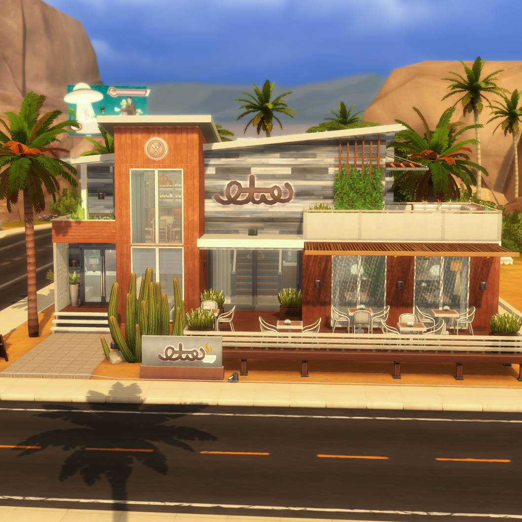 "Pueblo" Restaurant & Bar - Gallery - The Sims 4 Rooms / Lots - CurseForge