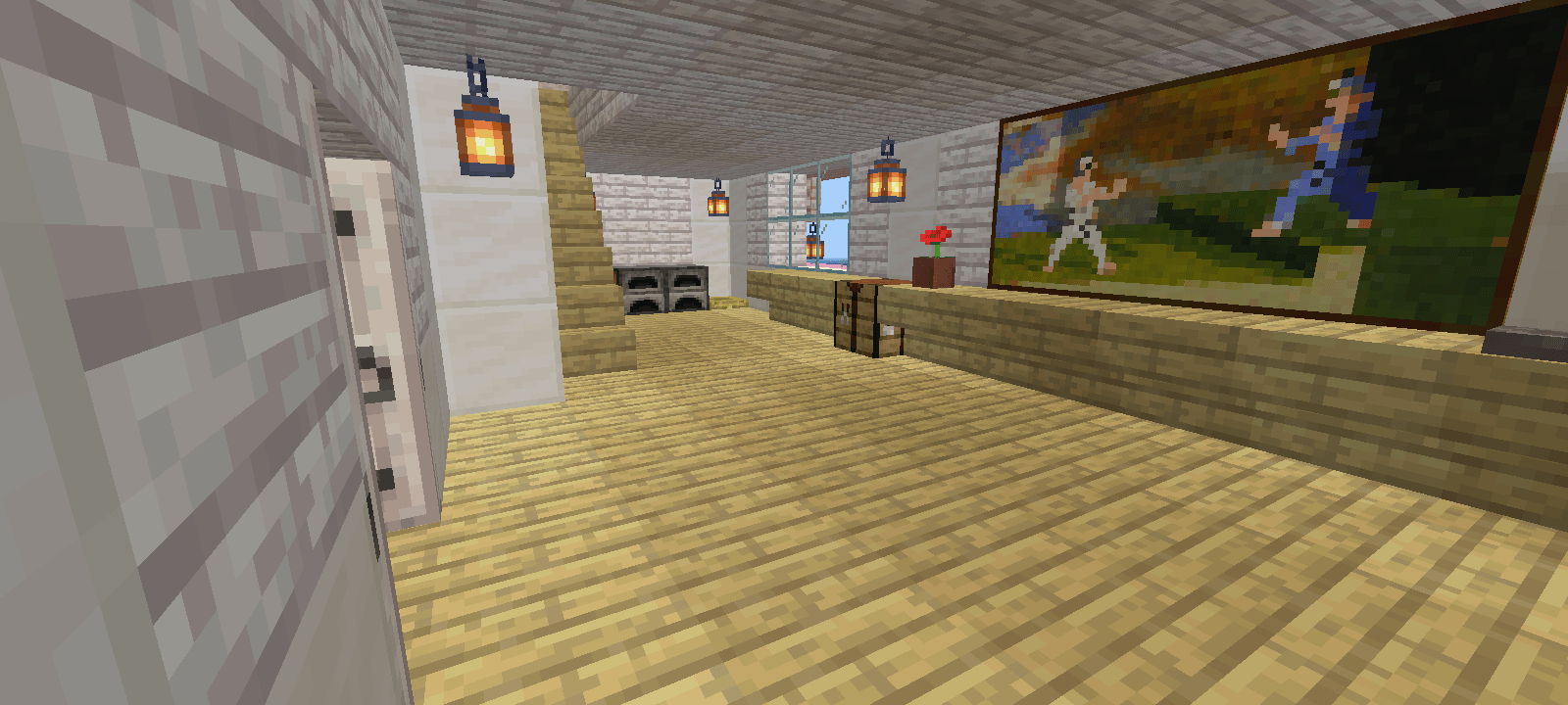 Simple beach house - Gallery - Minecraft Bedrock Maps - CurseForge