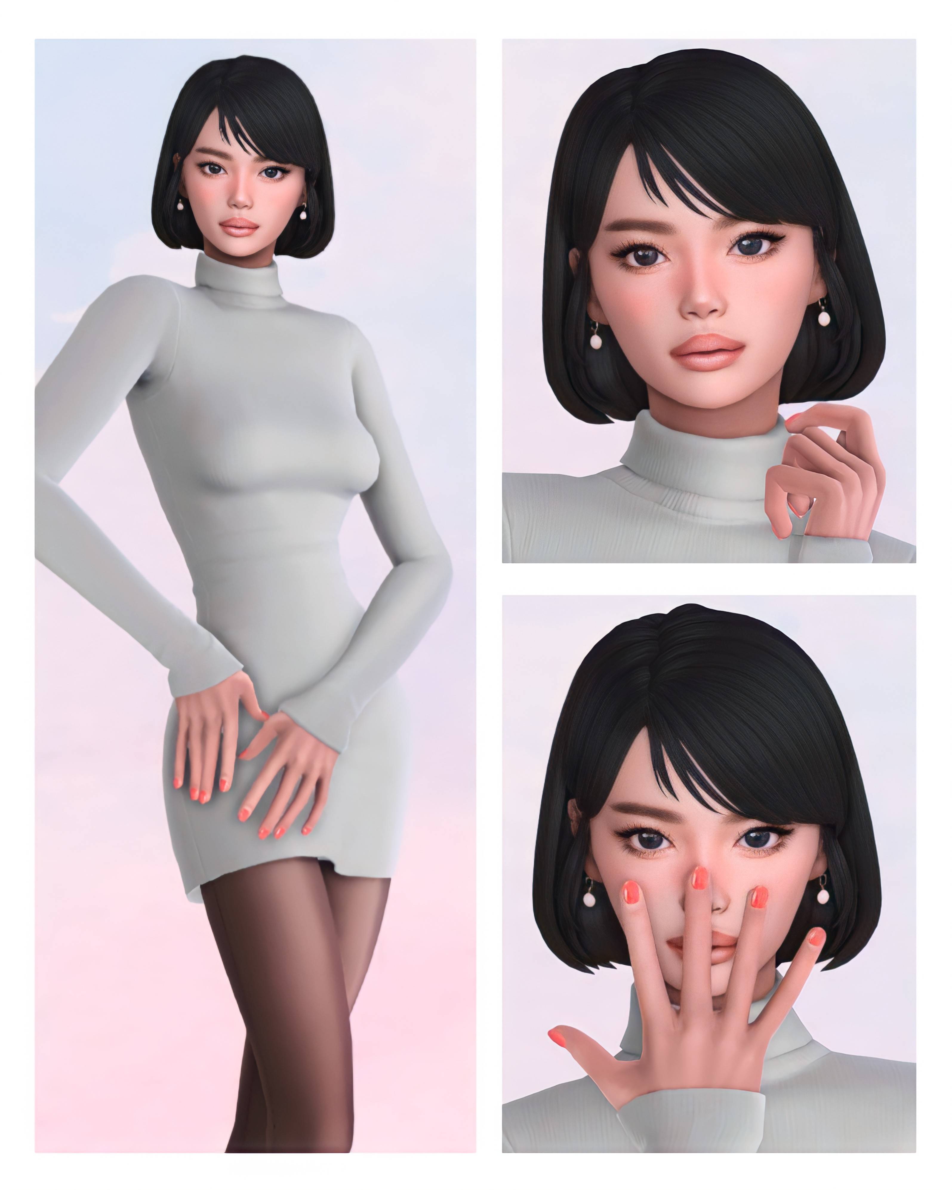 Sandy Kim - Gallery - The Sims 4 Sims / Households - CurseForge