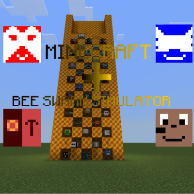 Bee Swarm Addon [FLOWERS AND MORE UPDATE] - Minecraft Bedrock Addons ...