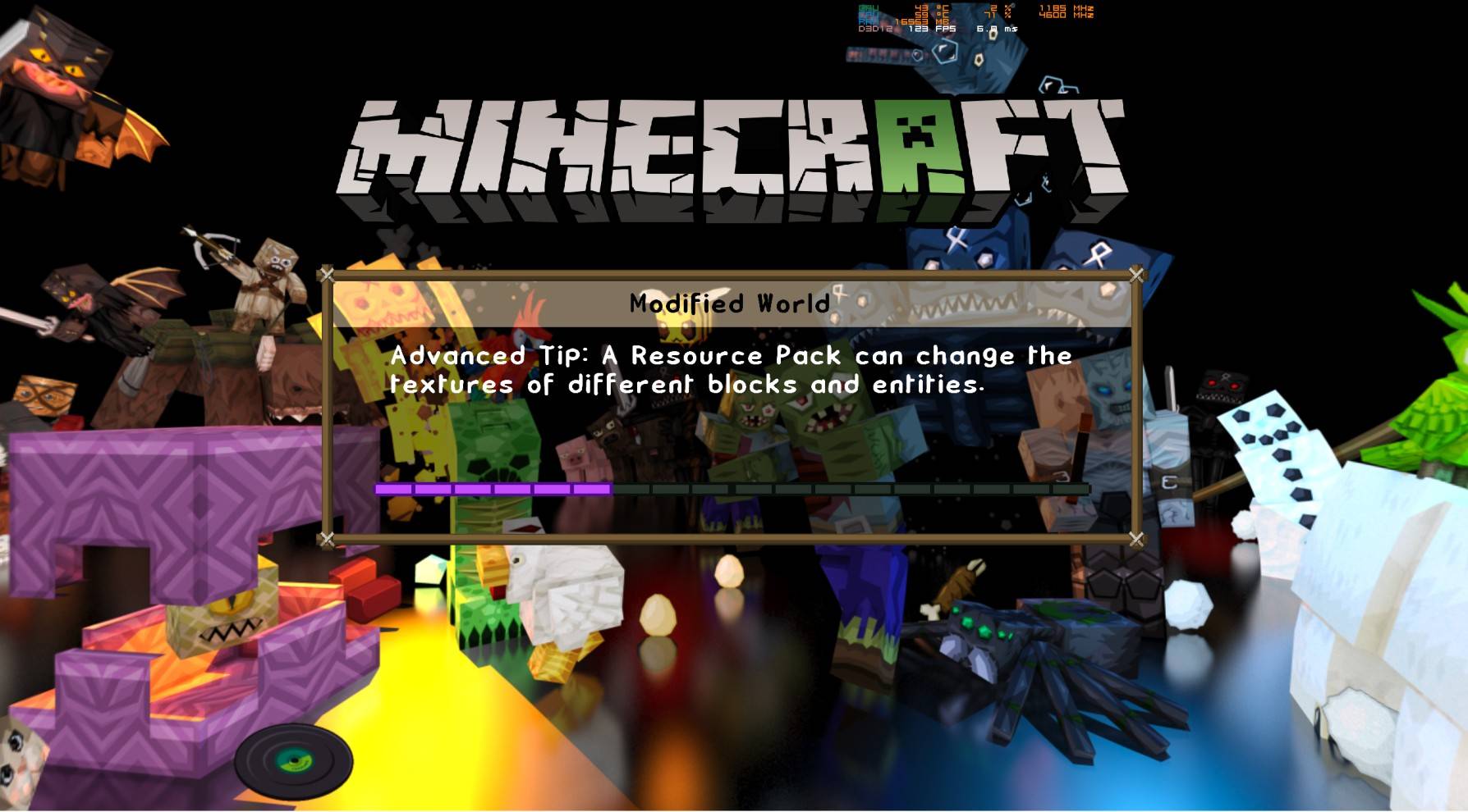 Simple Purple XP Bar - Gallery - Minecraft Bedrock Texture Packs - CurseForge