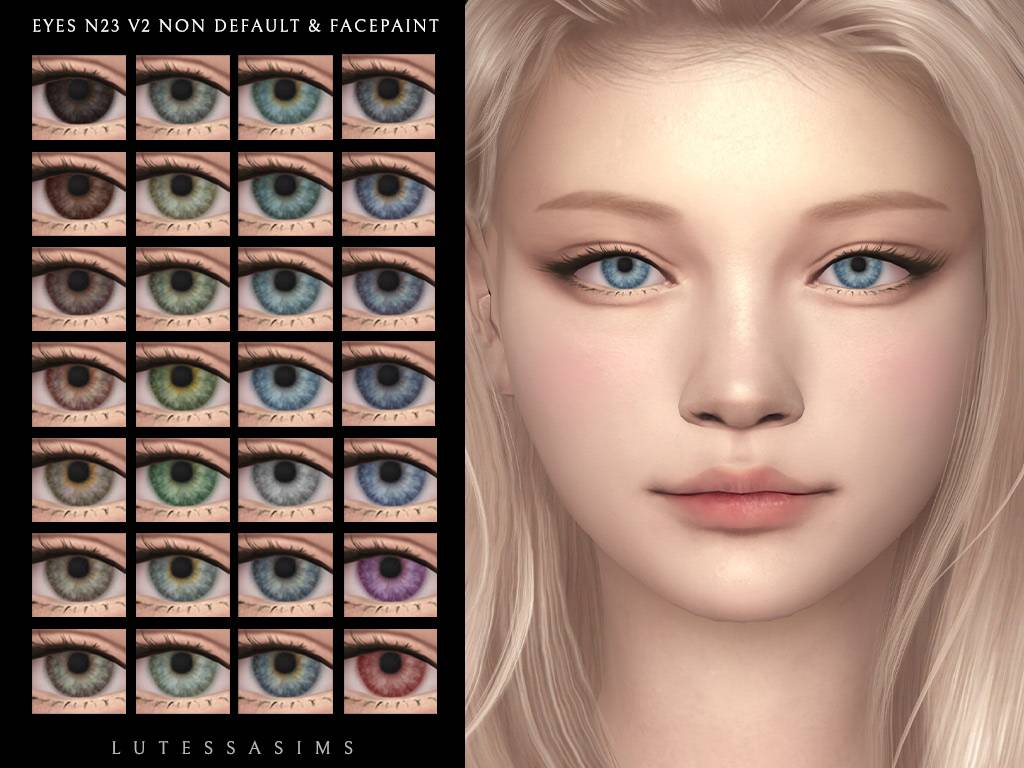 Eyes N23 V2 - The Sims 4 Create a Sim - CurseForge