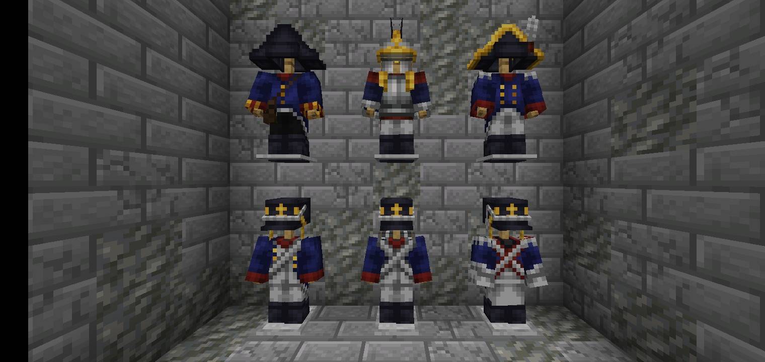 Napoleonic Bedrock - Gallery - Minecraft Bedrock Addons - CurseForge