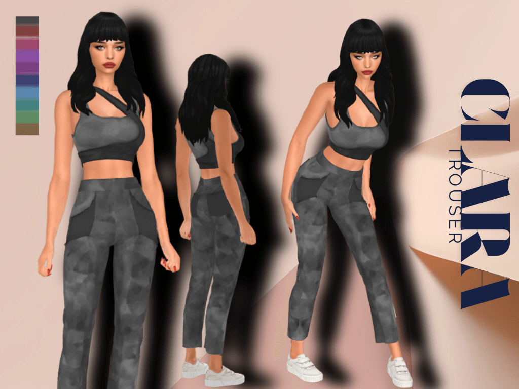 CLARA TROUSER - The Sims 4 Create a Sim - CurseForge
