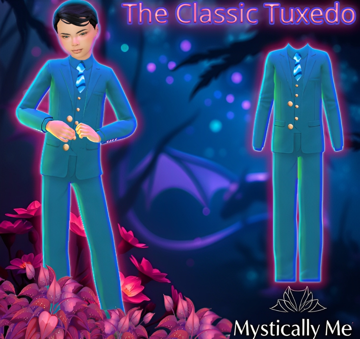 The Classic Tuxedo - Gallery - The Sims 4 Create a Sim - CurseForge