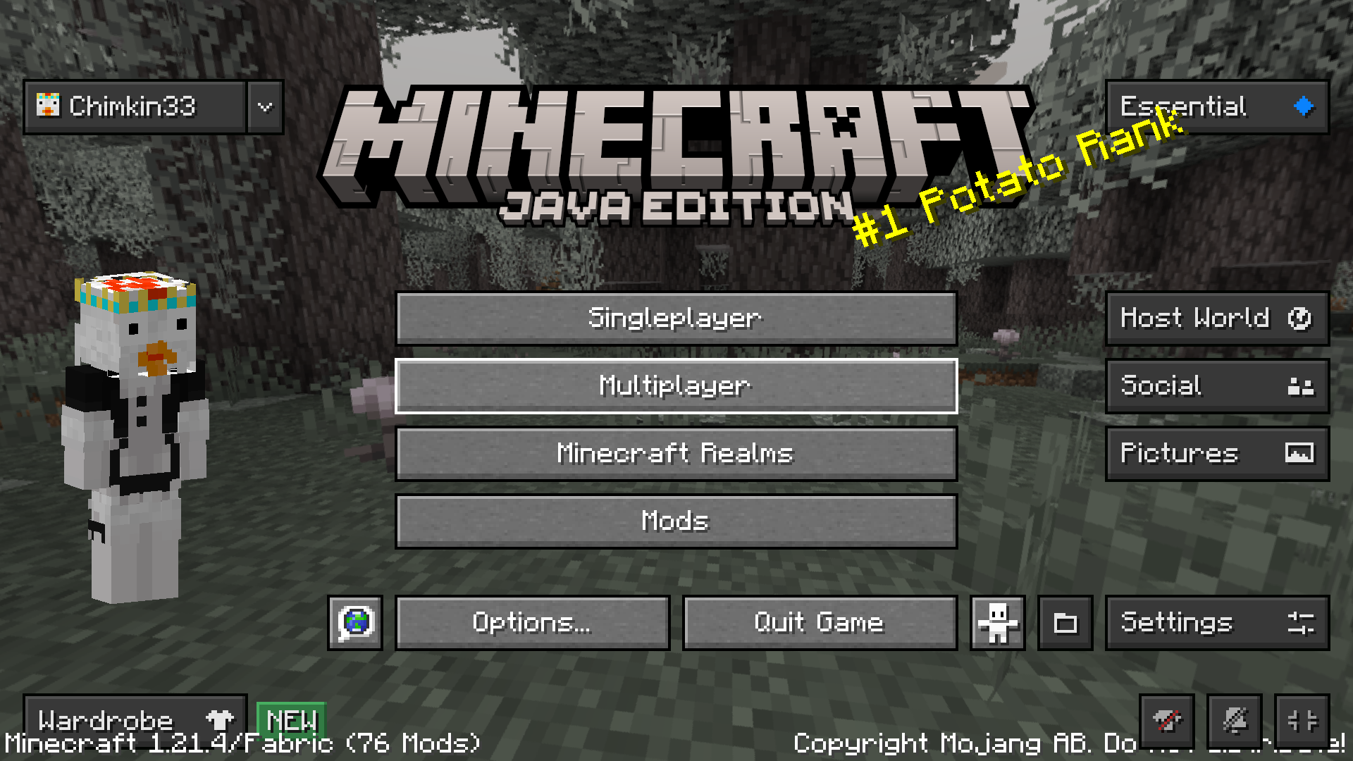 Technoblade Splash Text - Gallery - Minecraft Resource Packs - CurseForge