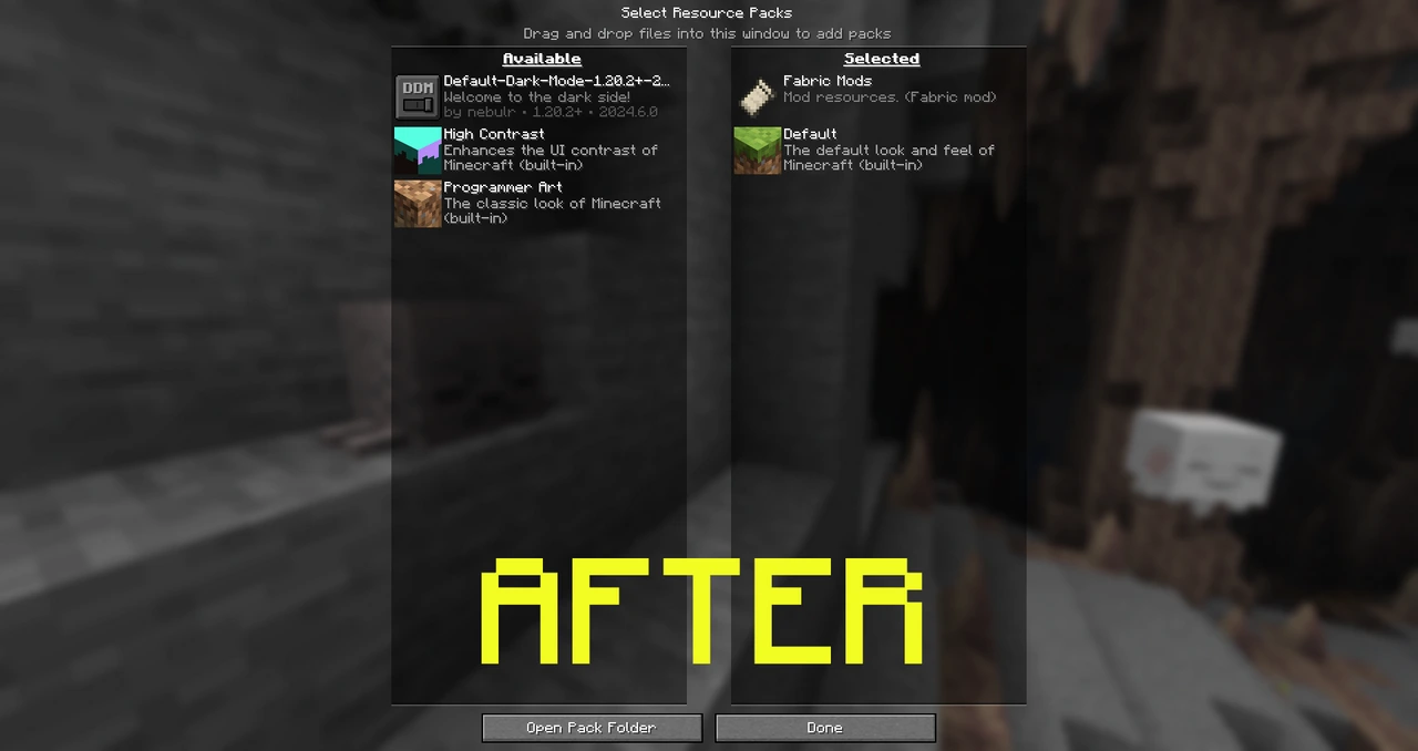 Default Dark Mode: Patcher - Gallery - Minecraft Mods - CurseForge