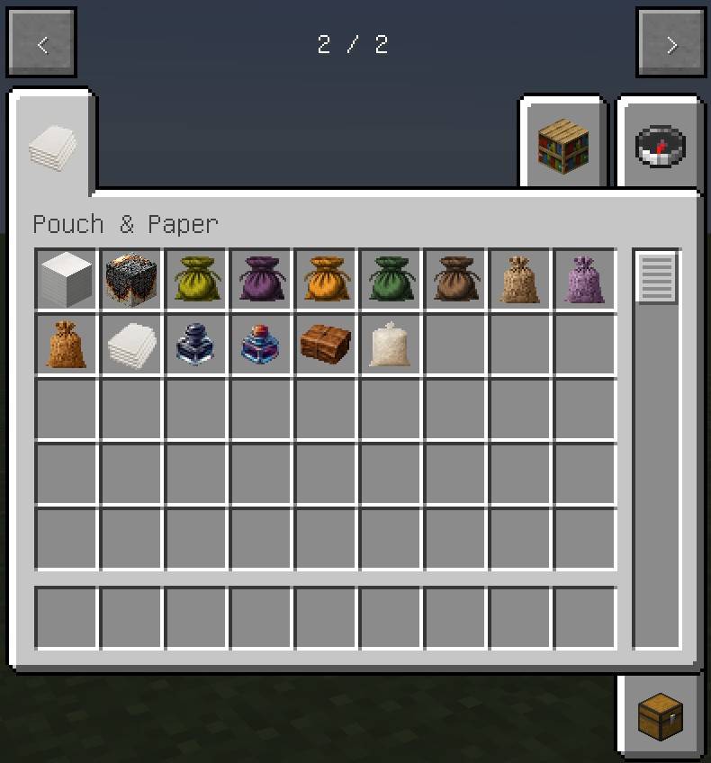 Pouch & Paper - Minecraft Mods - CurseForge