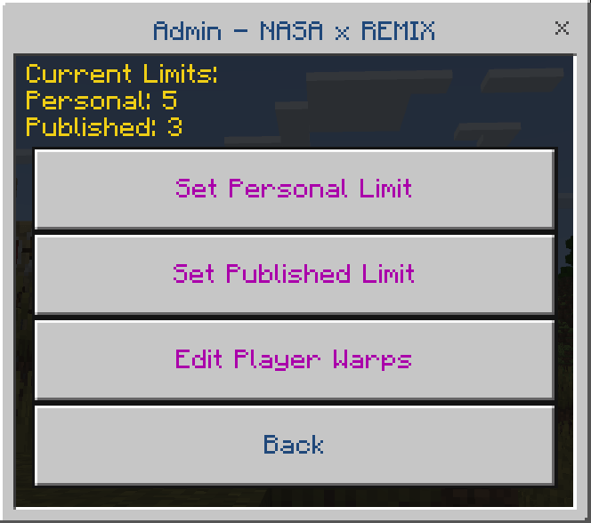 [Realm compatible]Tp/player warps Add-On - Gallery - Minecraft Bedrock Scripts - CurseForge