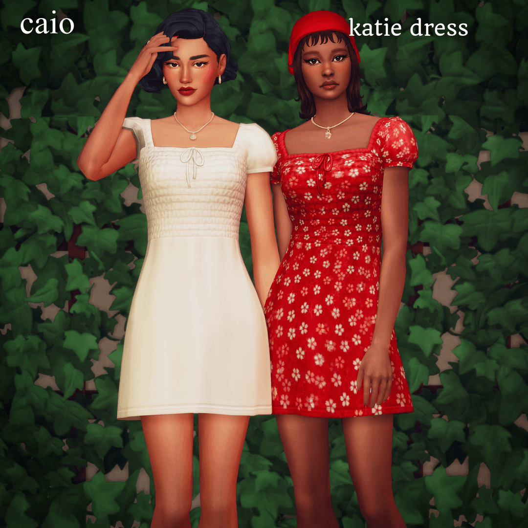 Katie Dress (Caiocc) - Gallery - The Sims 4 Create a Sim - CurseForge