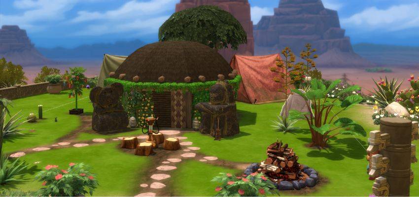 Sweat Lodge - The Sims 4 Rooms / Lots - CurseForge