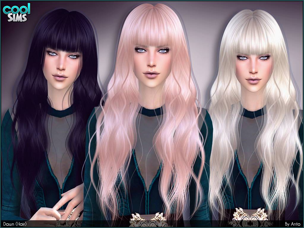 Dawn Hairstyle - Gallery - The Sims 4 Create a Sim - CurseForge