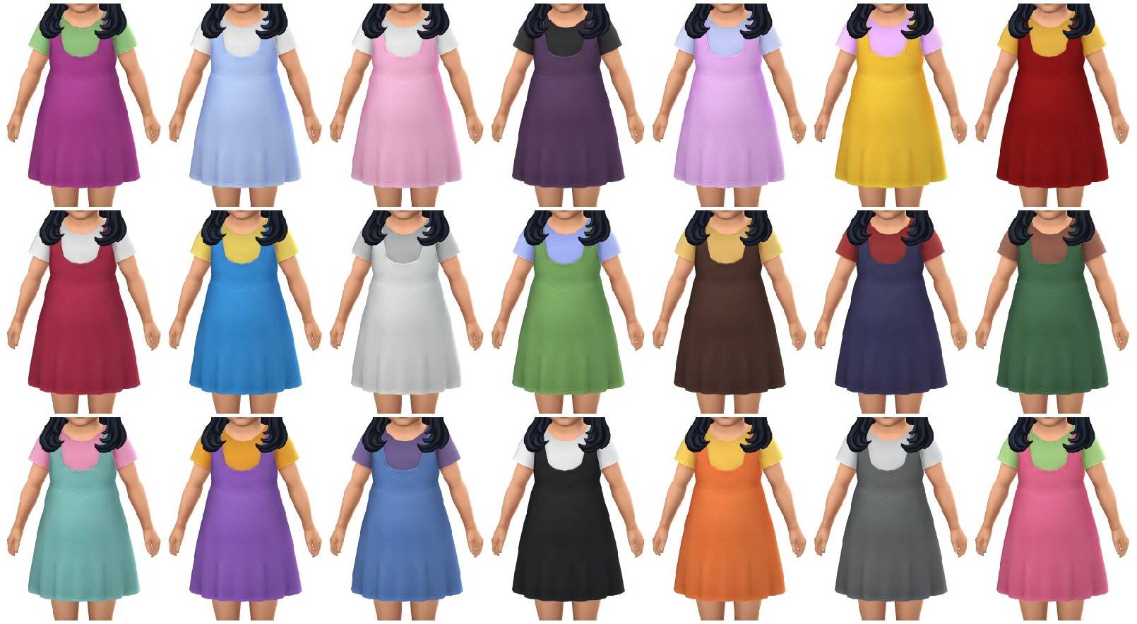 ELIANA - toddler dress - Gallery - The Sims 4 Create a Sim - CurseForge