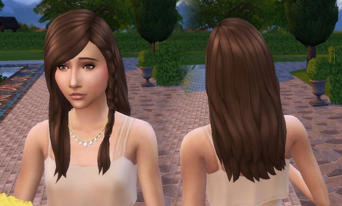 Messy Braid Conversion - Gallery - The Sims 4 Create a Sim - CurseForge