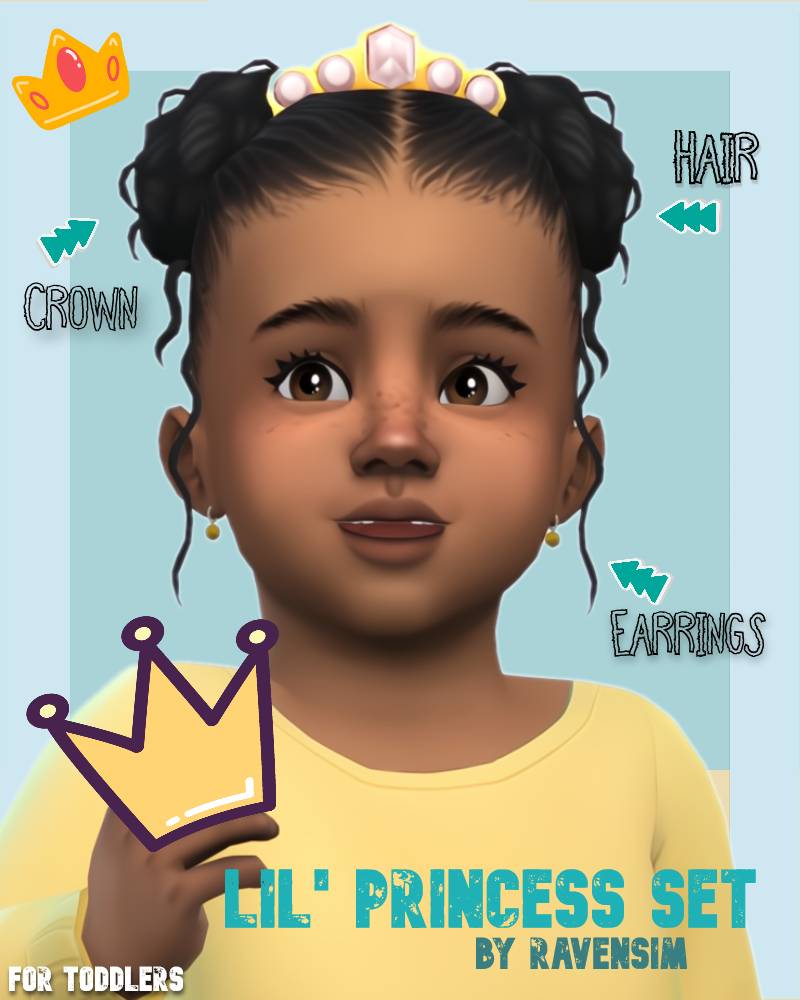 Lil Princess For Toddlers - Gallery - The Sims 4 Create a Sim - CurseForge
