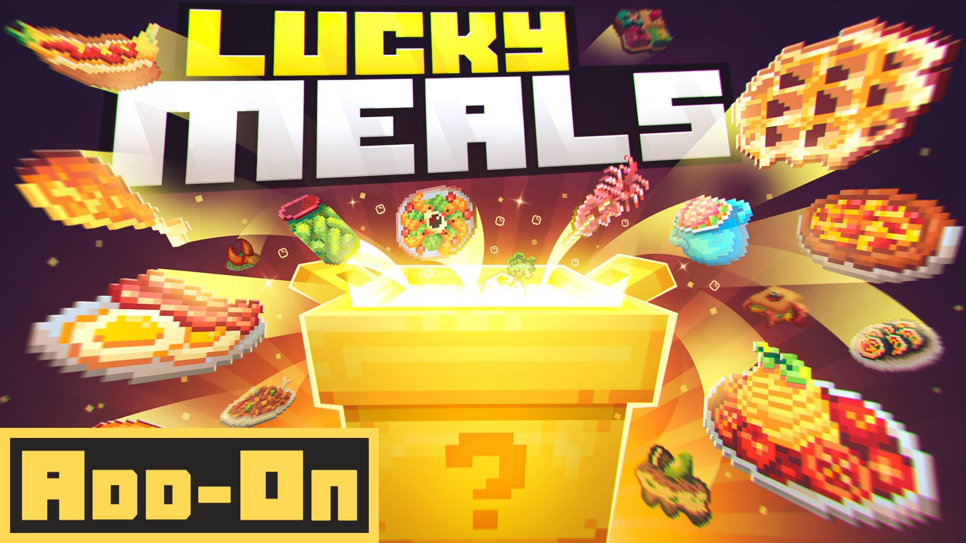 Lucky Meals - Gallery - Minecraft Bedrock Addons - CurseForge