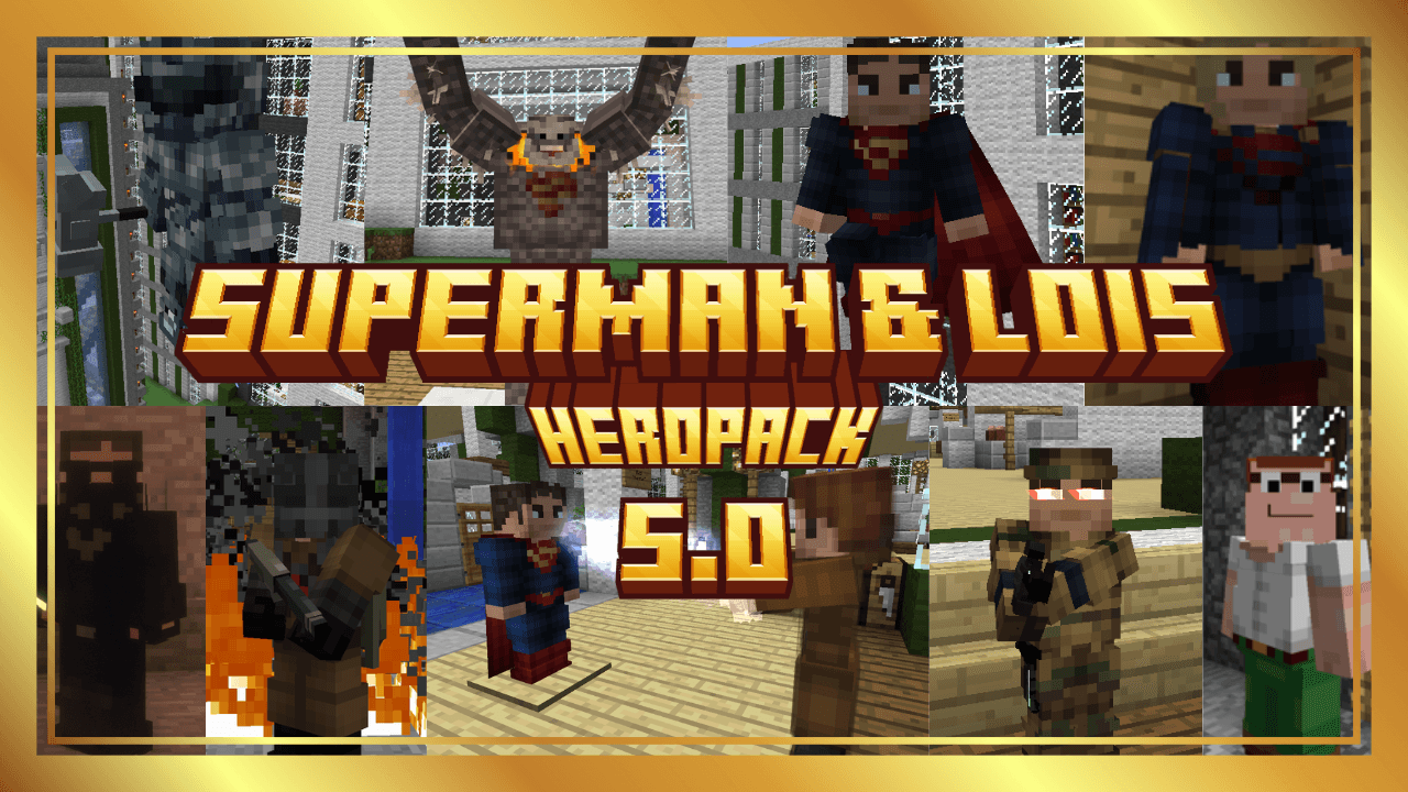 Superman & Lois Heropack - Minecraft Customization - CurseForge