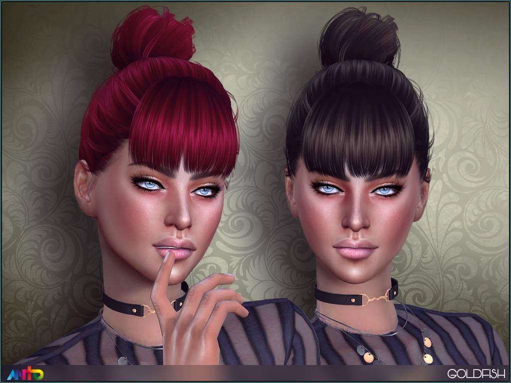 Goldfish Hairstyle - Gallery - The Sims 4 Create a Sim - CurseForge