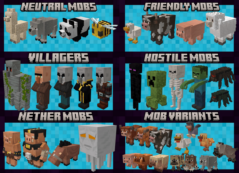 A Minecaft Movie Mobs - Gallery - Minecraft Resource Packs - CurseForge