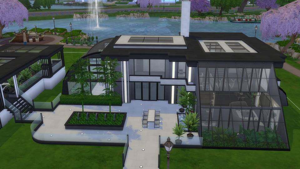 Futuristic Dreamhome - Gallery - The Sims 4 Rooms / Lots - CurseForge