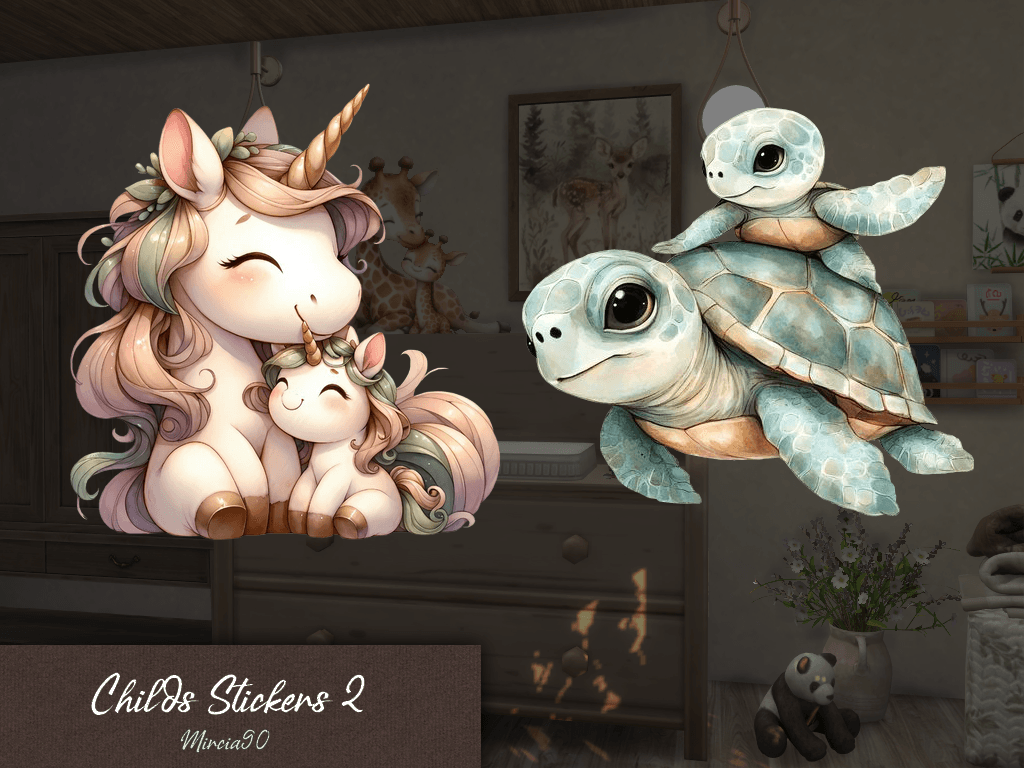 Childs Stickers 2 - Gallery - The Sims 4 Build / Buy - CurseForge