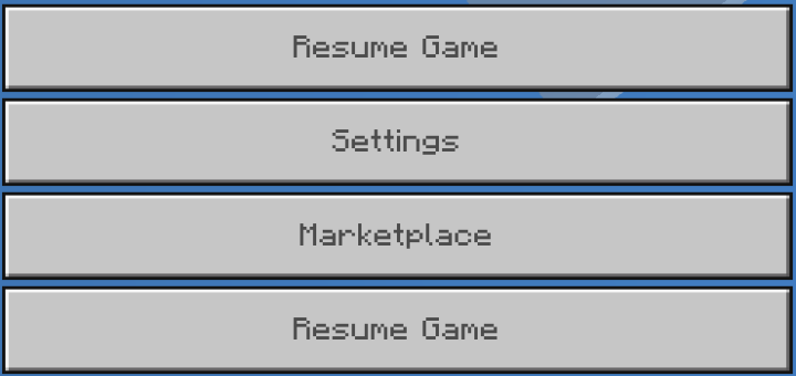 Resume Game - Gallery - Minecraft Bedrock Texture Packs - CurseForge