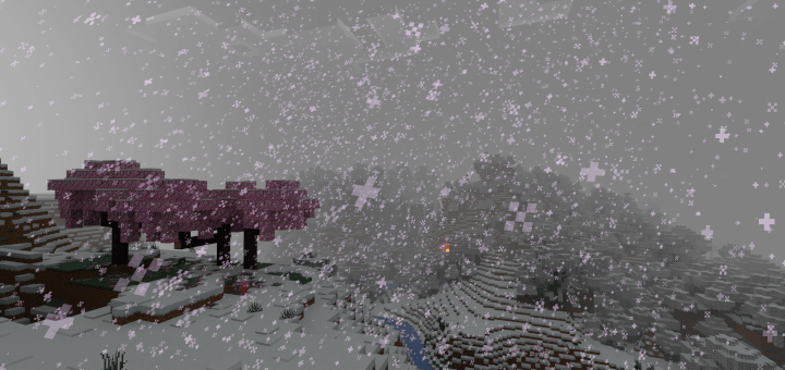 Snowy World V2.1.1 - Gallery - Minecraft Bedrock Addons - CurseForge