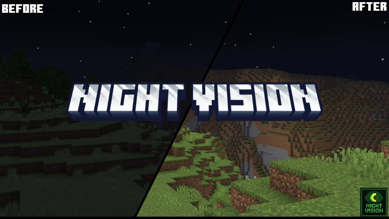 Night Vision Universal - Gallery - Minecraft Bedrock Texture Packs ...