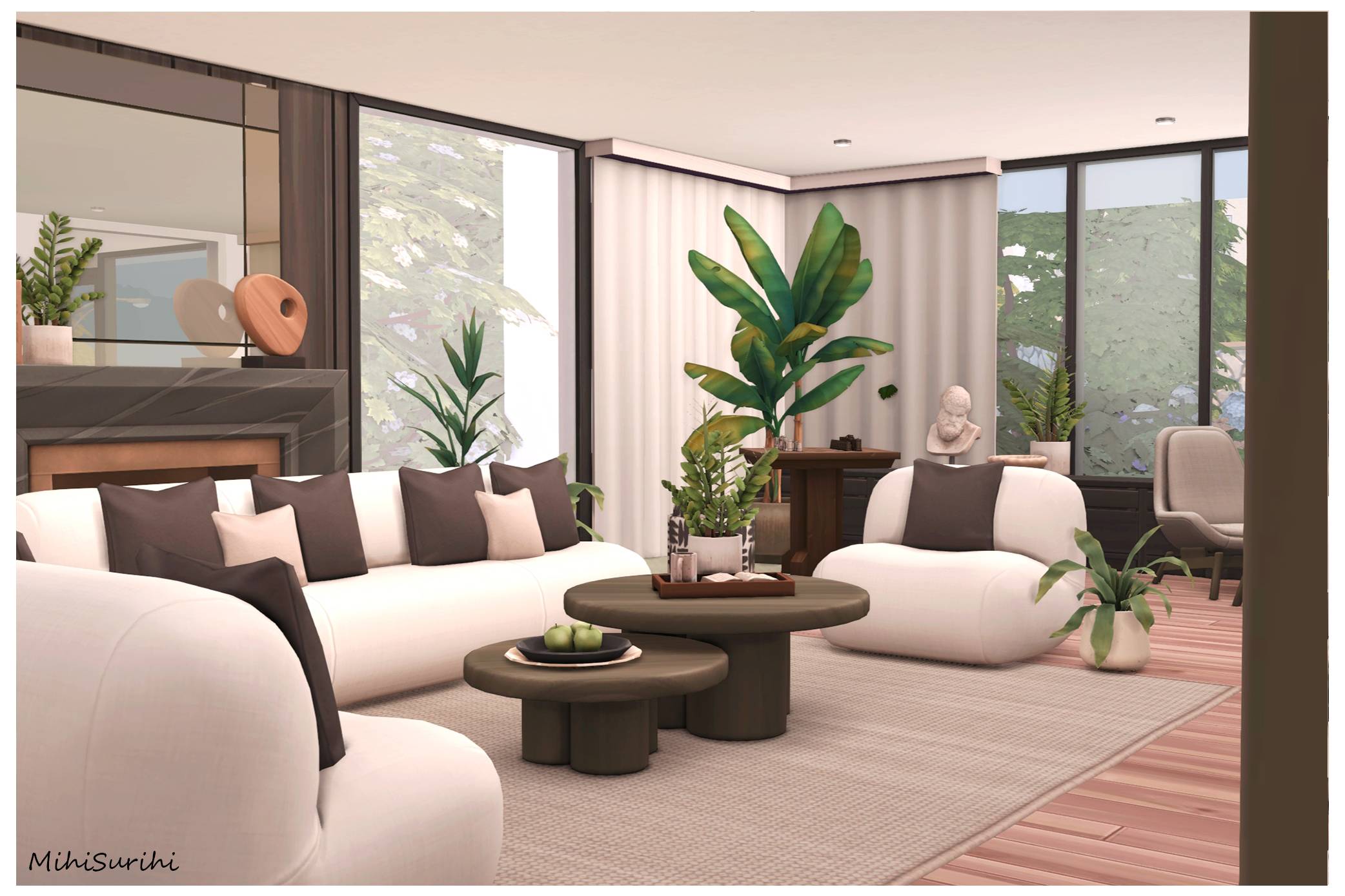 Maxime Living Room - The Sims 4 Rooms / Lots - CurseForge