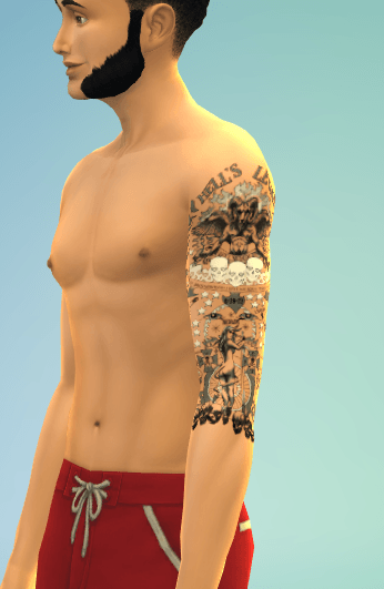 Aiden Tattoo - Gallery - The Sims 4 Create a Sim - CurseForge
